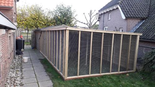 ≥ KATTENREN OP MAAT - 🪚🔨🪛van hout en sterk gaas 🐈‍⬛ — Katten ...