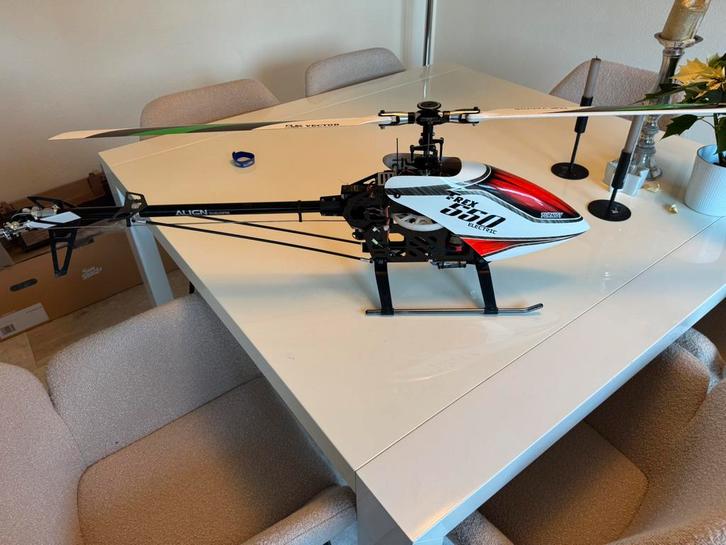 ≥ HK Trex-550 FBL 3D heli+RJX vector en veel Align onderdelen ...
