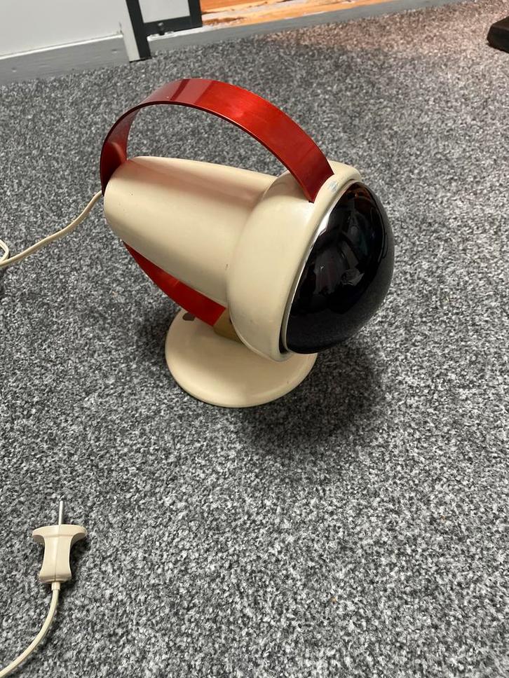 ≥ Philips Vintage Warmtelamp met Rode Beugel — Antiek | Lampen ...
