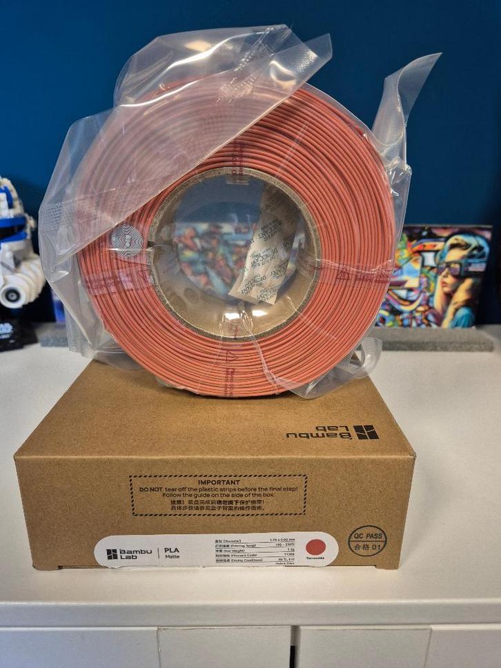 ≥ Bambu Lab PLA Matte refill - Terracotta (1kg) — 3D ...