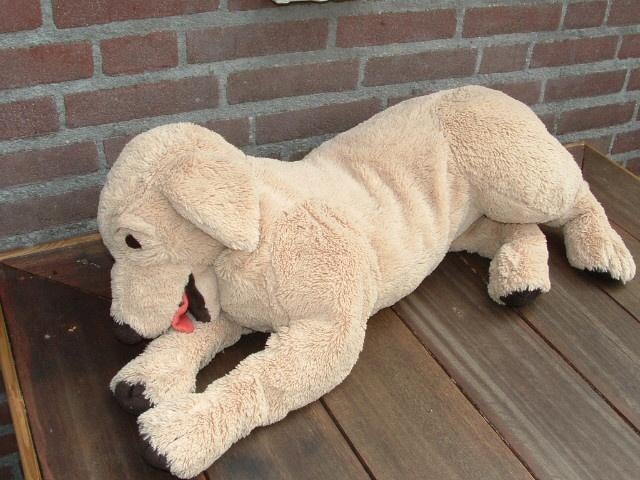 ≥ IKEA HOND GOSIG GROOT GOLDEN RETRIEVER ZACHTE BADSTO — Speelgoed ...