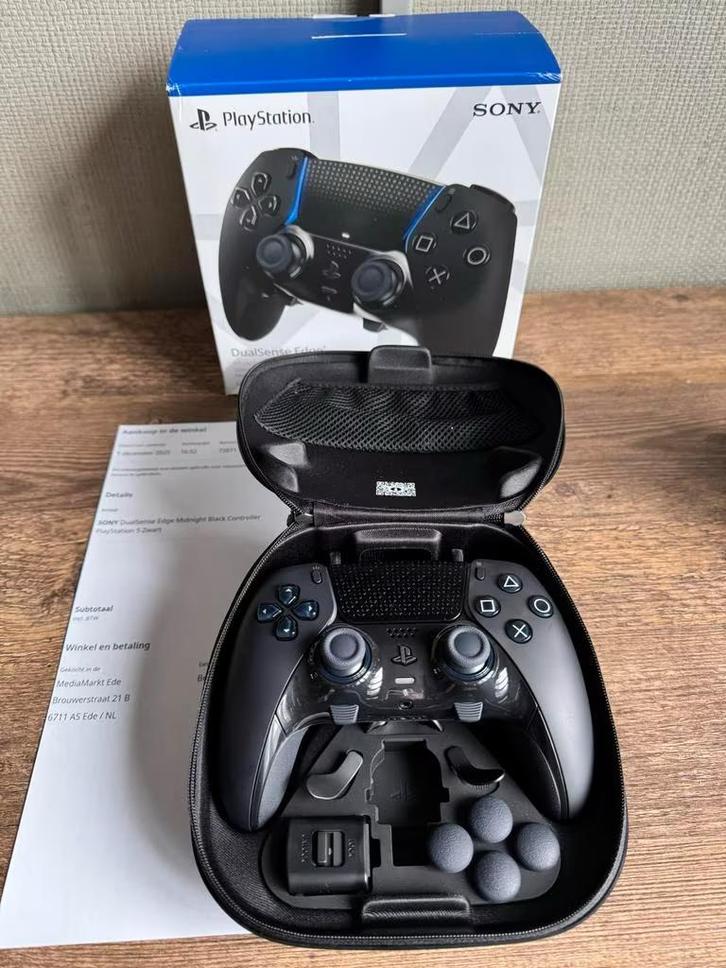 ≥ Nieuwe Sony Edge Black Edition PS5 Controller — Spelcomputers | Sony ...