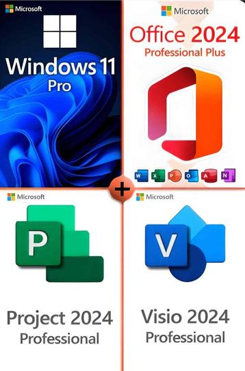≥ Windows 11 25H2 + Office pro 2024, Project en Visio pro 2024 ...