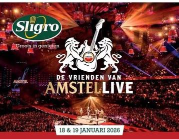 ≥ Vrienden van Amstel Live VVAL Maandag 19 januari 2 kaarten ...