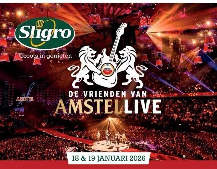 ≥ Vrienden van Amstel Live VVAL Maandag 19 januari 2 kaarten ...