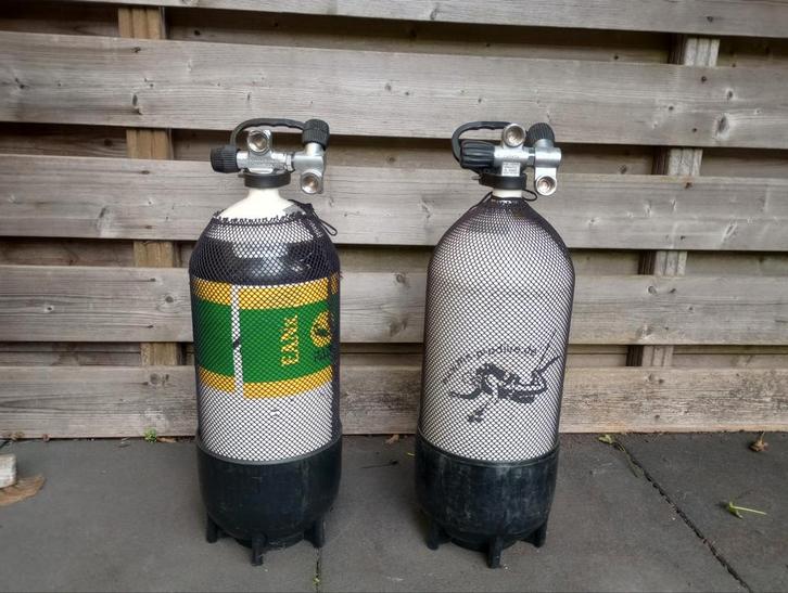 ≥ 2 x 12 liter bommetje duikflessen 230 bar — Duiken — Marktplaats