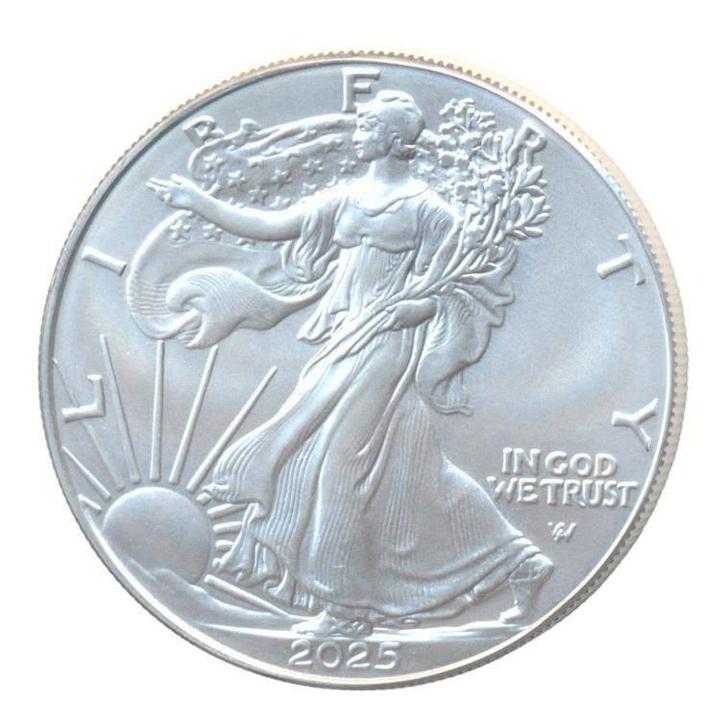 ≥ American Eagle 1 ounce zilver 2025 — Edelmetalen en Baren — Marktplaats