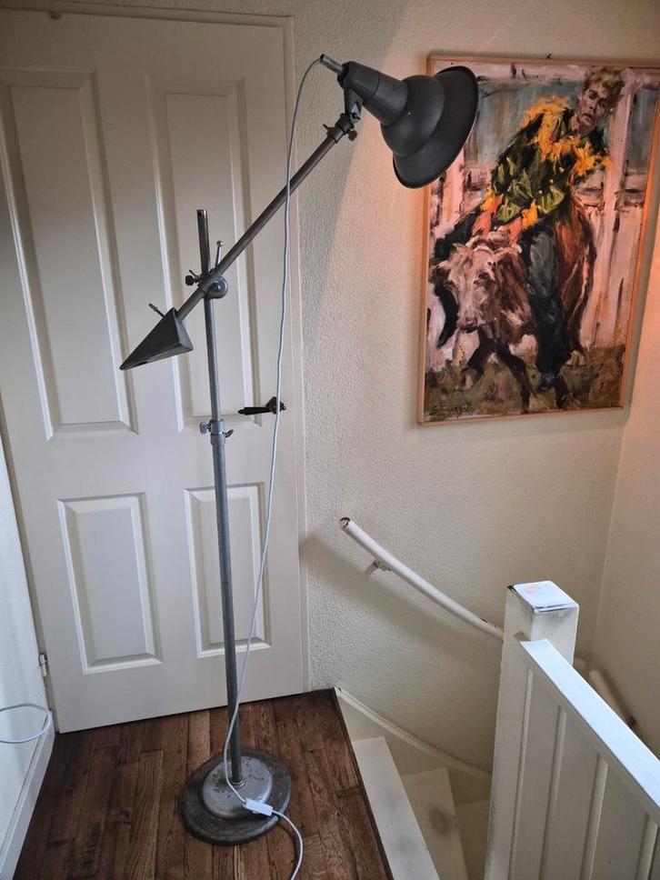 ≥ Vintage Franse design lamp Lita. — Antiek | Lampen — Marktplaats