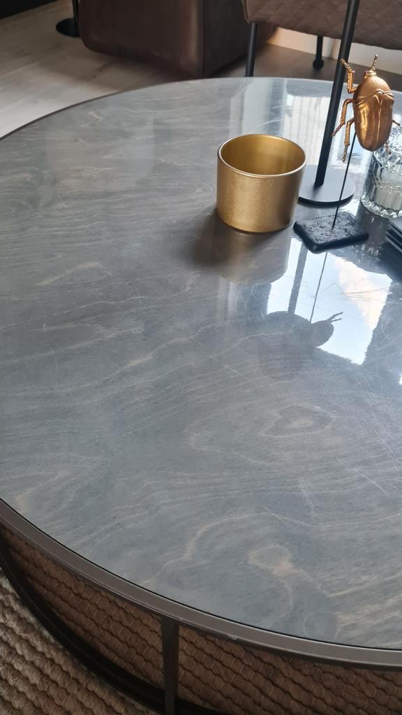 ≥ PODE Design Salontafel - Ronde Tafel 100cm — Tafels | Salontafels ...