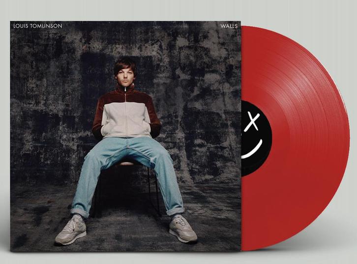 ≥ Vinyl LP Louis Tomlinson Walls RED Vinyl NIEUW One Direction — Vinyl ...