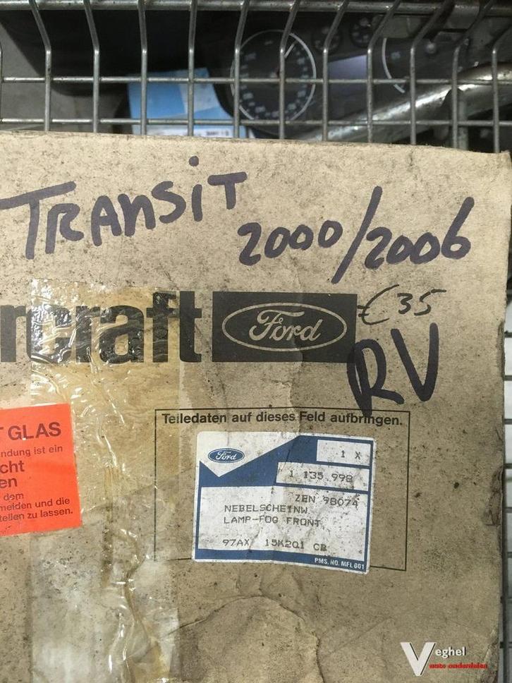 ≥ Ford Transit 2000 t/m 2006 mistlamp nieuw Rechtsvoor — Verlichting ...