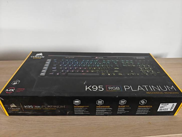≥ Corsair K95 RGB Platinum Mechanisch Toetsenbord AZERTY ...