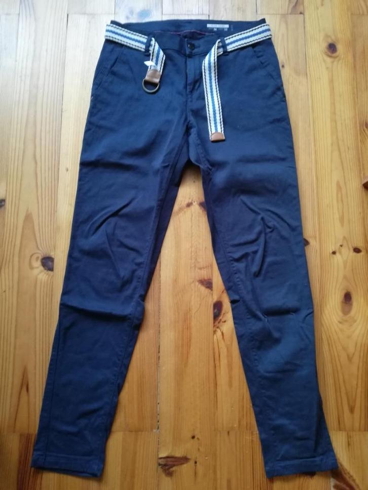 ≥ mooie nette damesbroek donker blauw — Broeken en Pantalons — Marktplaats