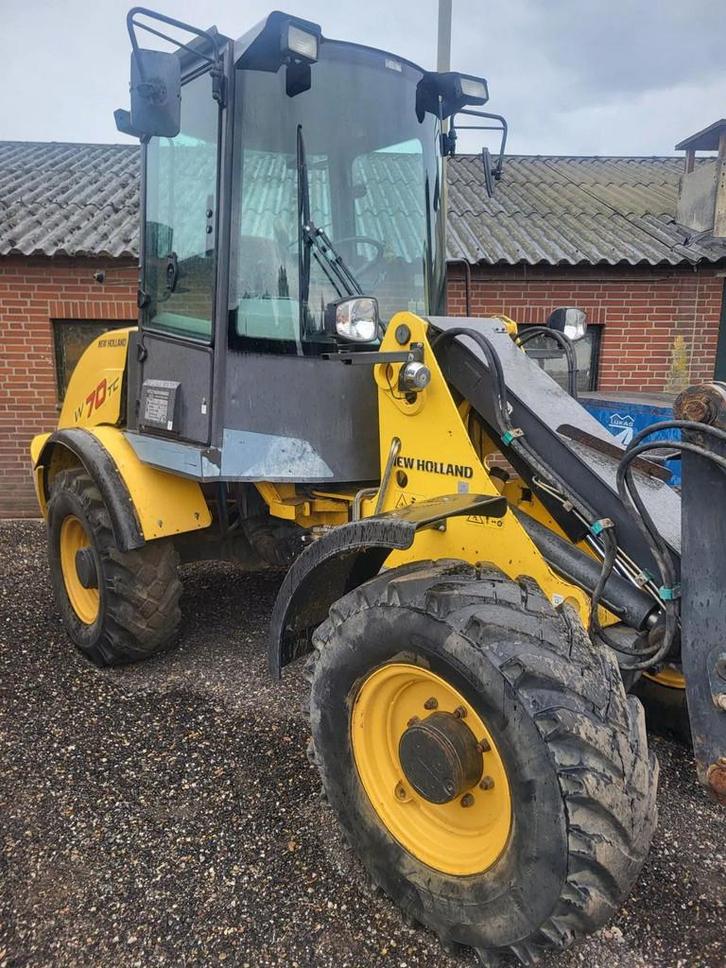 ≥ wiellader /shovel /loader New Holland w 70 tc (bj 2008) — Machines en ...