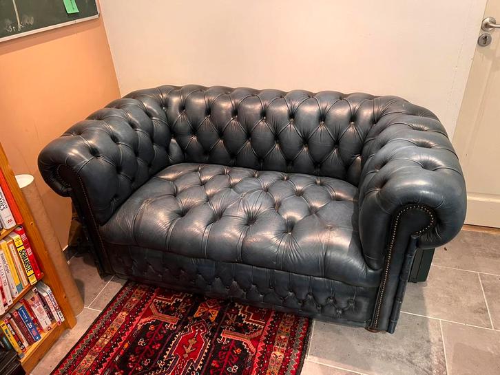 ≥ Originele Chesterfield bank — Banken | Sofa's en Chaises Longues ...