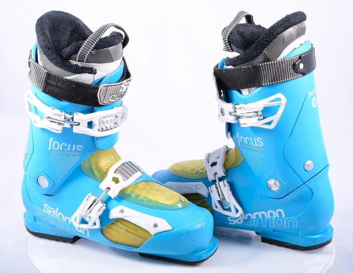 ≥ 38 38,5 skischoenen SALOMON FOCUS RS BLUE, AUTO custom shell — Skiën ...