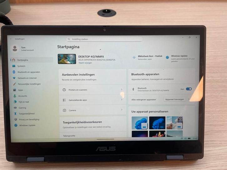 ≥ Asus ExpertBook b3402fe typenummer 14" Touchscreen Laptop — Windows ...