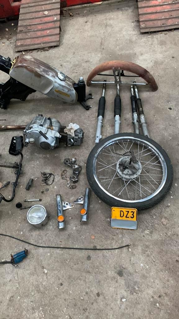 ≥ Honda ss50 project met kenteken. — Brommers | Honda — Marktplaats