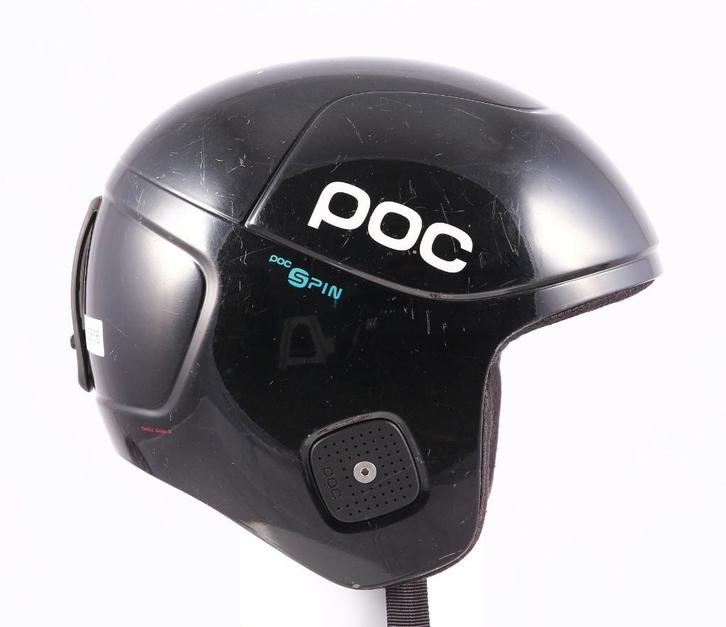 ≥ 53 54 cm ski snowboard helm POC SKULL ORBIC X SPIN, Black — Skiën en ...
