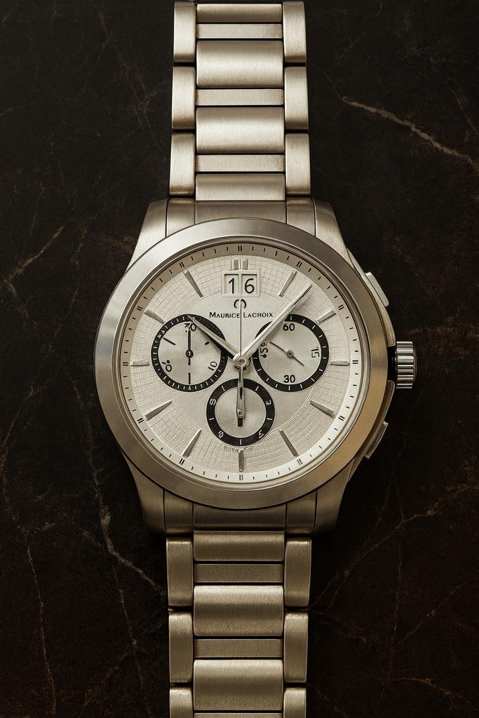 ≥ Maurice Lacroix Miros Chronograph MI1077 + box + certificaat ...