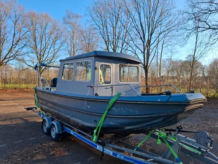 ≥ Faaborg peil/werkboot met suzuki 250 pk 4 takt — Motorboten en ...
