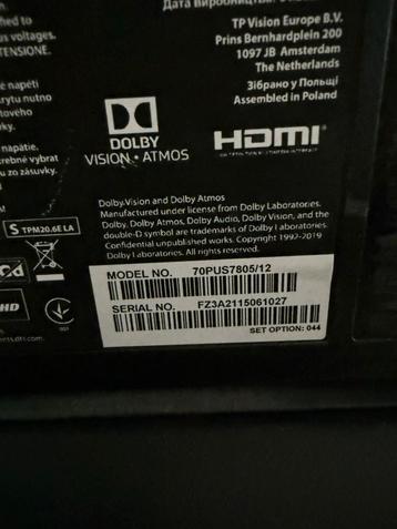 ≥ Samsung 70 inch TV - Defect, voor de Handige Harry — Televisies ...
