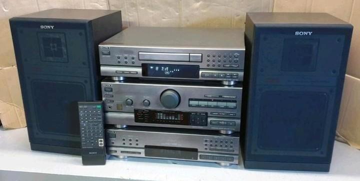 ≥ Sony stereo set compleet + speakers + remote — Stereo-sets — Marktplaats
