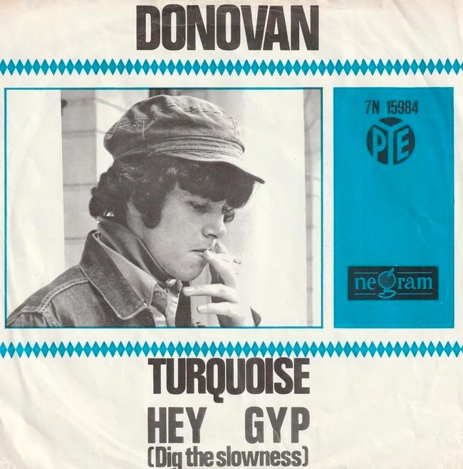 ≥ Donovan - Turquoise / Hey Gyp (NL 1965) — Vinyl Singles — Marktplaats