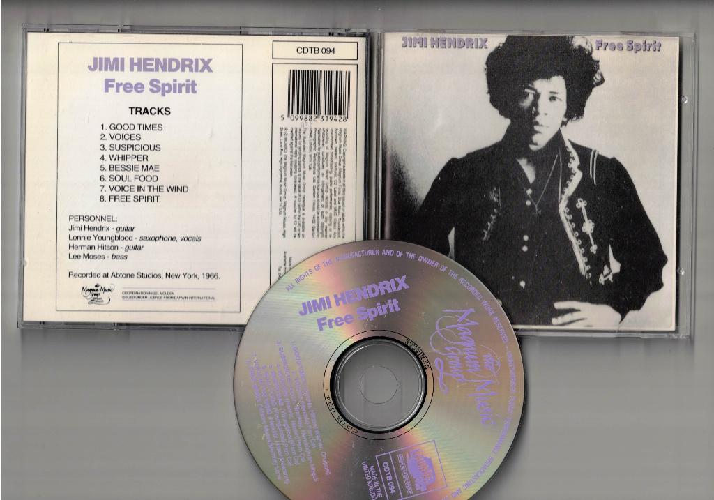 ≥ JIMI HENDRIX CD Free Spirit — Cd's | Rock — Marktplaats